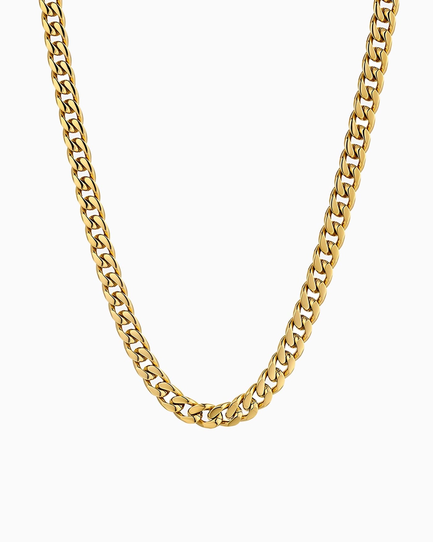CLEAN CUBANA CHAIN. - 6MM 18K GOLD | Drippy Amsterdam